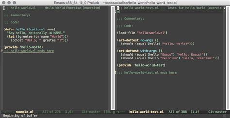 Testing On The Emacs Lisp Track Exercism S Docs