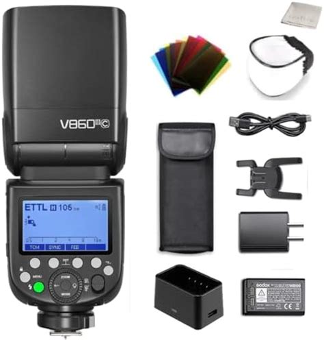 Godox V1s Flash V1 S Usa Version Round Head Camera Flash 24g Ttl Flash 18000s