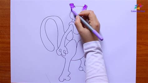 How To Draw Mewtwo A Step By Step Guide