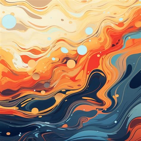 Abstract Swirls Of Color And Motion Ai Generated Pictures Premium Ai Generated Image