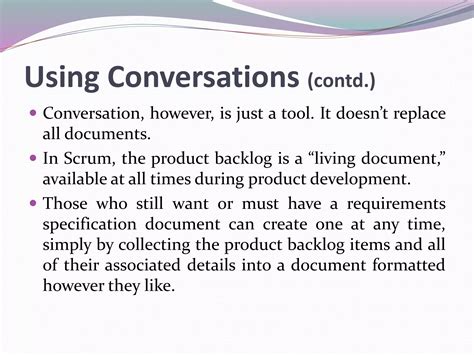 Scrum Requirements And User Stories Pptx Web Conferencing