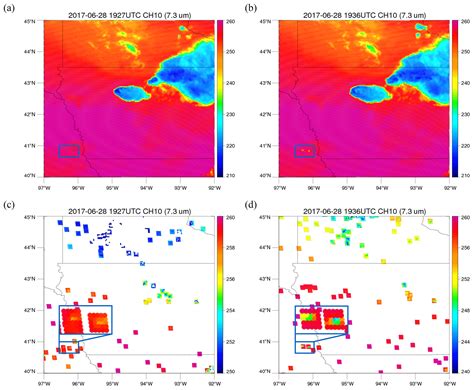 Amt A Simplified Method For The Detection Of Convection Using High Resolution Imagery From Goes 16