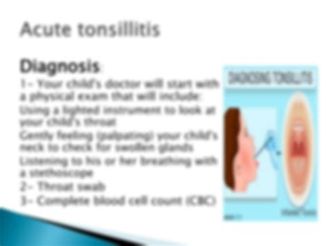 Solution Acute Tonsillitis Studypool