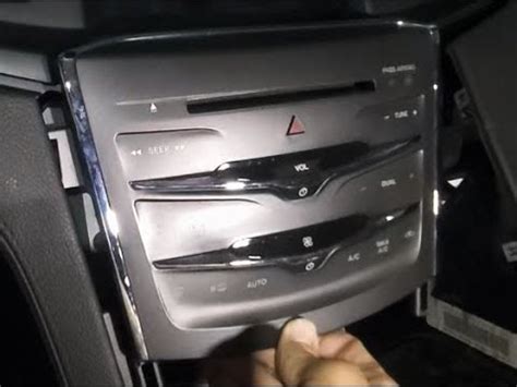 Lincoln Mks Climate Control Panel Removal 2013 2016 Youtube