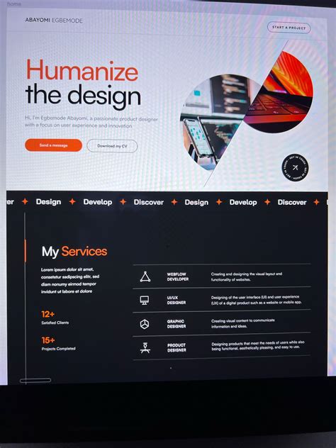 Egbemode Abayomi On Linkedin Webflow Uidesign Uiux Uidesign Opportunity 12 Comments