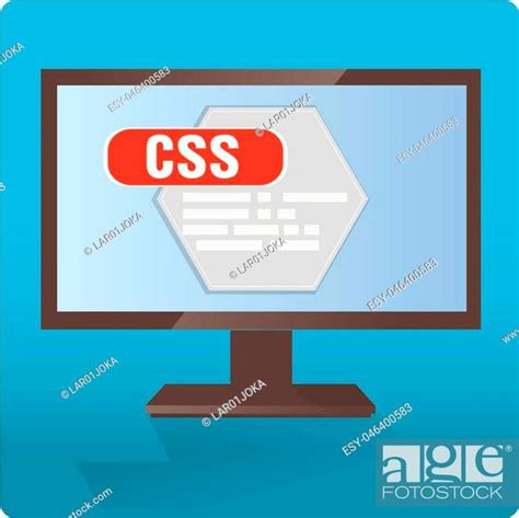 Css Web Design Programming Language Vector Illustration Stock Vector Vector And Low Budget