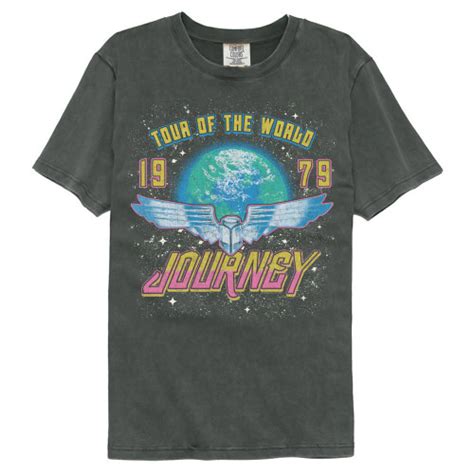 Journey Tour Of The World Pepper Comfort Colors T Shirt