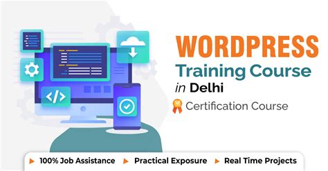 best wordpress course in delhi live projects training