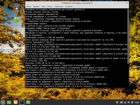 Установка Python в Linux Mint Losst