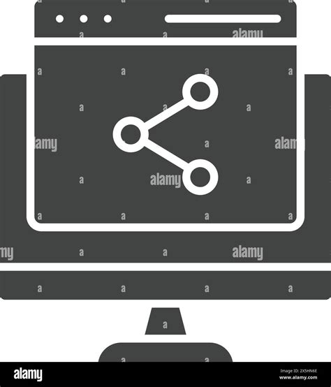 Sharing Icon Vector Image Suitable For Mobile Application Web Application And Print Media Stock