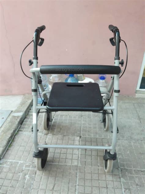 алуминиев ролатор Терапевтични и ортопедични продукти Помощни средства Ямбол Алуминие