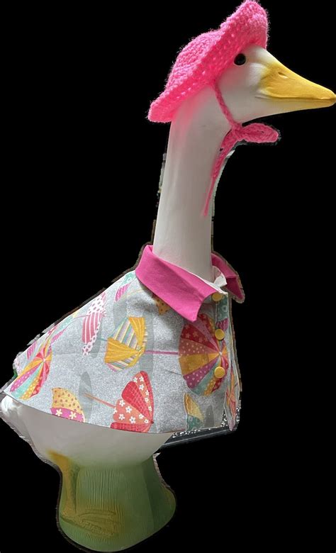 Porch Goose Cape And Hat Etsy