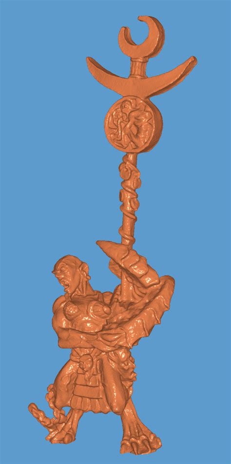 Archivo 3d Oop Viejo Demonio Cangrejos Boobie Comando ♟・modelo Para