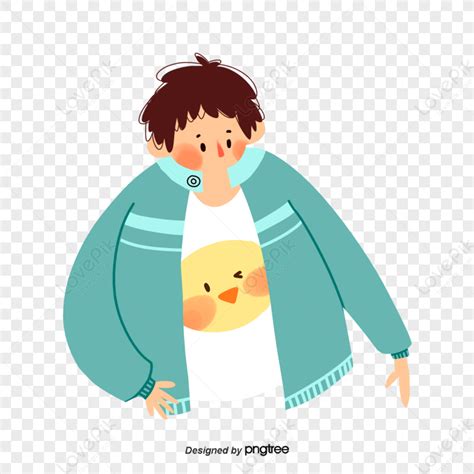 귀여운 일러스트 비만 소년 그림 왕관행복성인 Png 일러스트 무료 다운로드 Lovepik