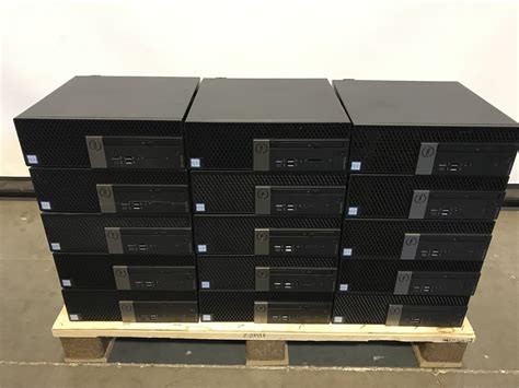 UW SWAP Online Auction Lot Of 15 Dell Optiplex Desktop PCs No HD