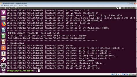 How To Install And Start Mongodb On Ubuntu Linux Youtube