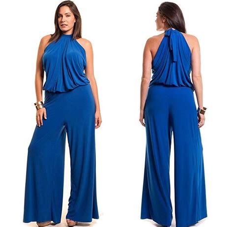 Elegant Plus Size Formal Jumpsuits For Wedding Plus Size Jumpsuit