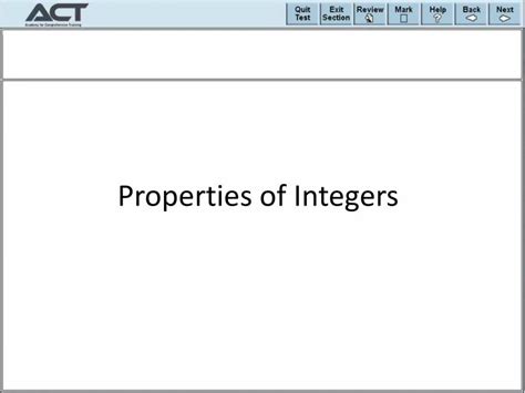 Ppt On Integer Properties Powerpoint Slides Learnpick India