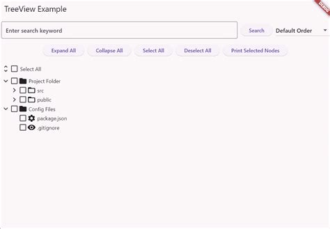 Github Monkeywiefluttertreeview A Customizable And Feature Rich