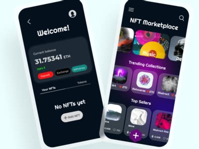 NFT App UI Design By Daniel Atelly On Dribbble NFT App UI Design By Daniel Atelly On Dribbble