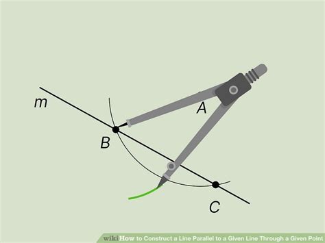 3 Ways To Construct A Line Parallel To A Given Line Through A Given Point