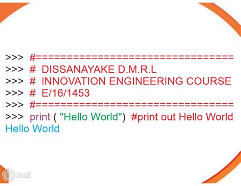 Python Introduction Ppt