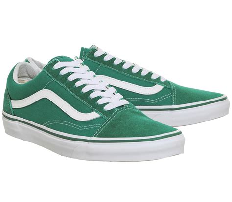 Vans Old Skool In Green For Men Lyst