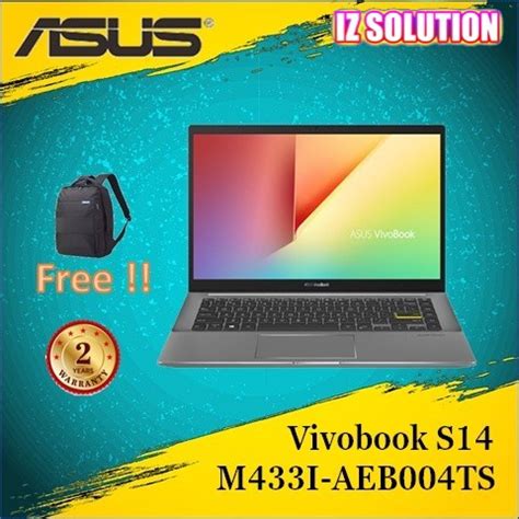 Asus VivoBook 14 M433I-AEB004TS 14'' FHD Laptop Black ( Ryzen 7 4700U ...