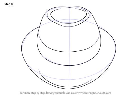 How To Draw A Hat Hats Step By Step DrawingTutorials Com