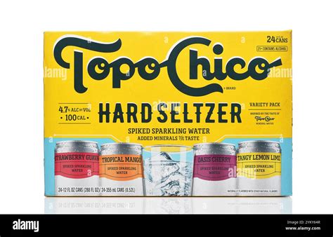 Irvine California 19 Nov 2024 A 24 Pack Of Topo Chico Hard Seltzers