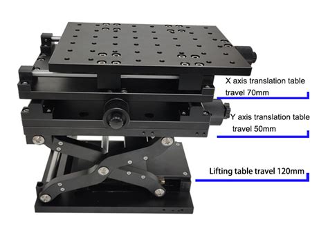 Sale XYZ Manual Three Dimensional Linear Stage Manual Three Axis Combined Stage Manufacturer