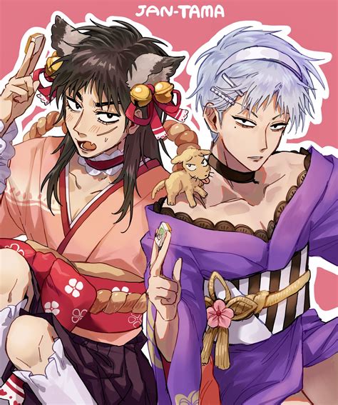 Itou Kaiji Akagi Shigeru Ichihime And Nikaidou Miki Mahjong Soul