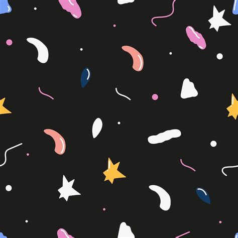 Premium Vector Abstract Vector Seamless Pattern Trendy Seamless