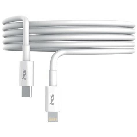 Ms 1254211 Kabl Tip C Muški Na Lightning Iphone 2m Beli