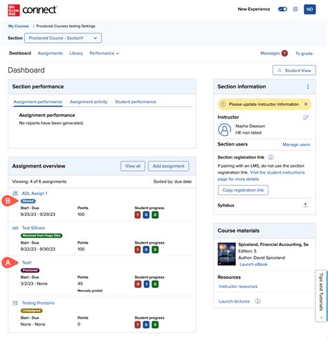 Connect Edit An Existing Assignment