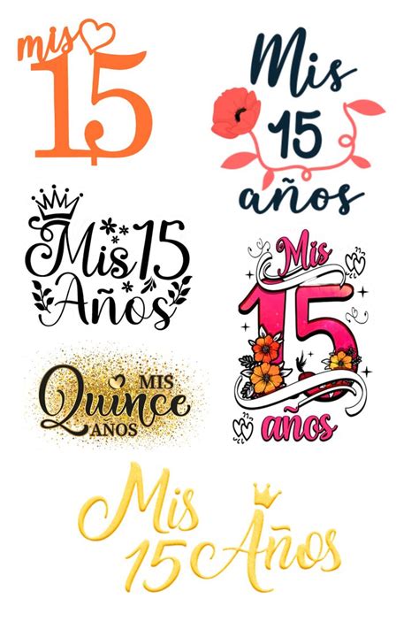 Logos De Mis 15 Anos Svg Quinceanera Tiara Clip Art