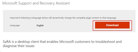 Downloaduse Microsoft Support And Recovery Assistant Sara Minitool