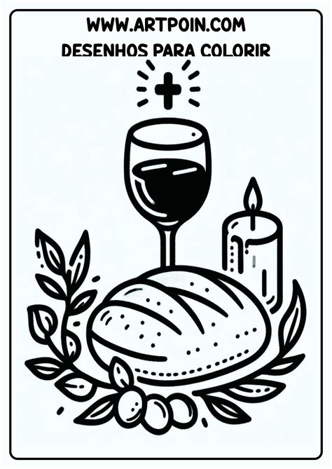 Arquivo De Pão E Vinho Art Poin