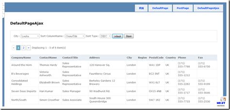 Mrkt 的程式學習筆記 Aspnet Mvc 資料分頁 Mvcpaging 20 應用 Part2：ajax 分頁