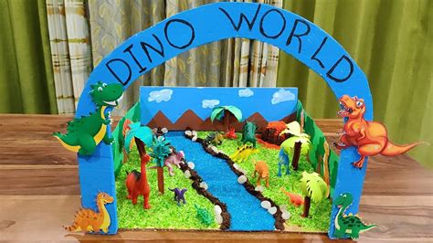 Diy Dinosaur World Create Your Own Jurassic World Youtube