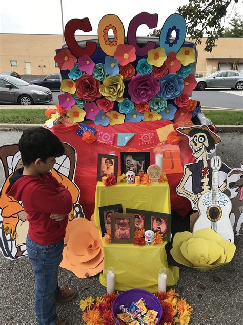 Coco Trunk Or Treat Trunk Or Treat Truck Or Treat Fall Halloween Decor