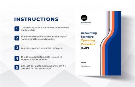 Accounting Sop Template In Word Pdf Download