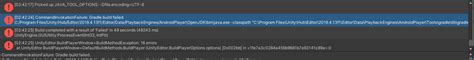 android unity game build gradle to real device stack overflow