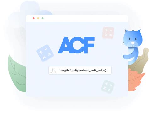 Integrates ACF With Advanced Product Fields