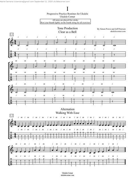 Practice Routine 1 Pdf