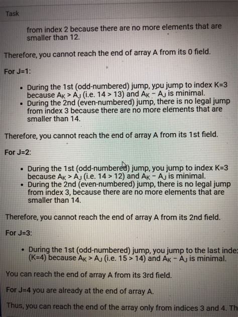 Solved Task You Are Given An Integer Array A Of Size N You