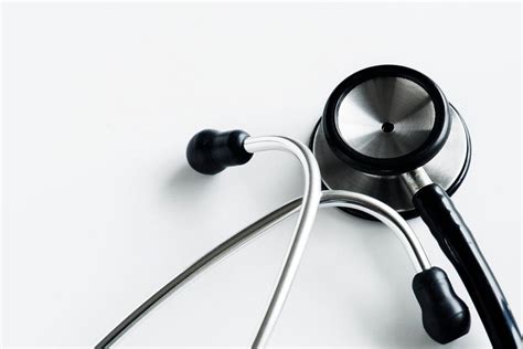 Closeup Of Heart And A Stethoscope Cardiovascular Checkup Concept Id
