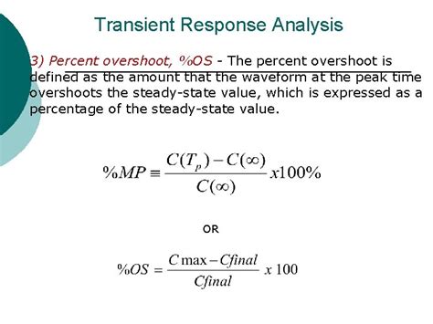Chapter 4 Transient Steady State Response Analysis 1