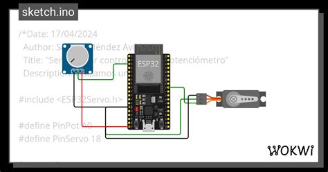0007 Servopot Wokwi Esp32 Stm32 Arduino Simulator 0007 Servopot Wokwi Esp32 Stm32 Arduino Simulator