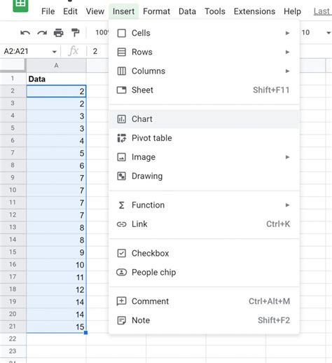 Google Sheets How To Change Number Of Bins In Histogram